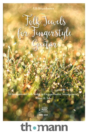 Acoustic Music Books Folk Jewels Fingerstyle Guitar – Thomann UK