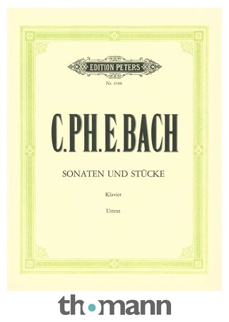 Edition Peters C.Ph.E.Bach Sonaten und Stücke – Thomann United States