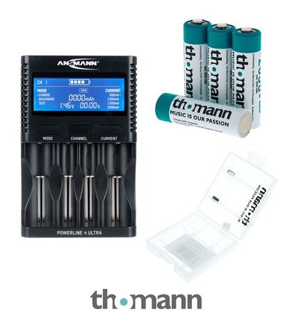 Ansmann Powerline Ultra 2850 Bundle – Thomann UK