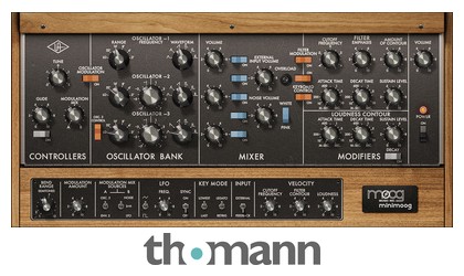 Universal Audio Moog Minimoog Native – Thomann UK