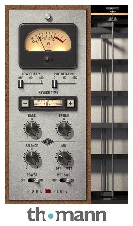 Universal Audio Pure Plate Reverb Native – Thomann UK