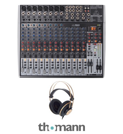 Behringer Xenyx X2222USB HP Bundle – United States