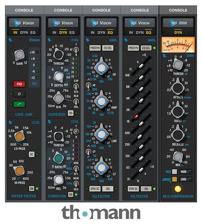 Universal Audio LUNA API Vision Console Bundle – Thomann UK