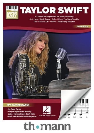 Hal Leonard Taylor Swift Super Easy – Thomann Sverige