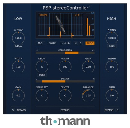 PSP Audioware PSP stereoController2 – Thomann Elláda