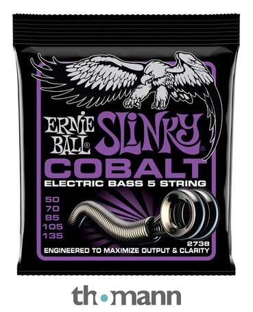 Ernie Ball Power Slinky Cobalt 5-String – Thomann UK