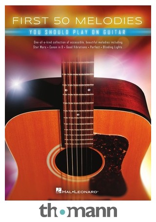 Hal Leonard First 50 Melodies Guitar – Thomann Österreich