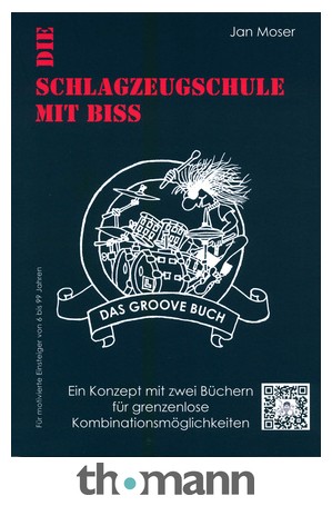 Jan Moser Schlagzeugschule mit Biss – Thomann Danmark