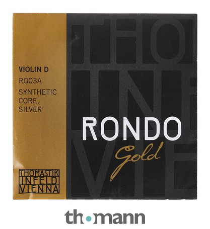 Thomastik RG03A Rondo Gold D Violin 4/4 – United States