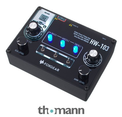 Foxgear HW-103 British Clean Pedal – Thomann UK