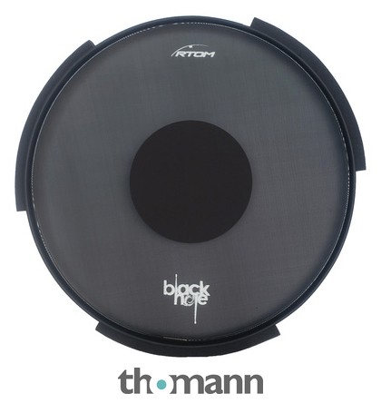 RTOM 20" Black Hole Practice Pad V2 – Thomann UK
