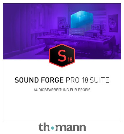 Magix Sound Forge Pro Suite – Thomann UK