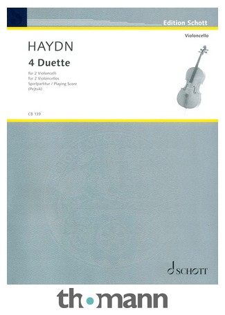 Schott Haydn 4 Duette Violoncello – Thomann Elláda
