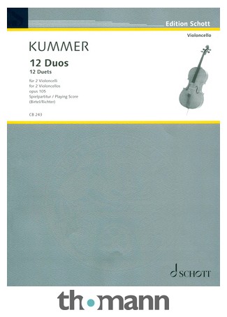 Schott Kummer 12 Duos Cello – Thomann UK