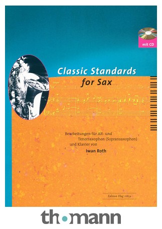 Edition Hug Classic Standards for Sax – Thomann UK