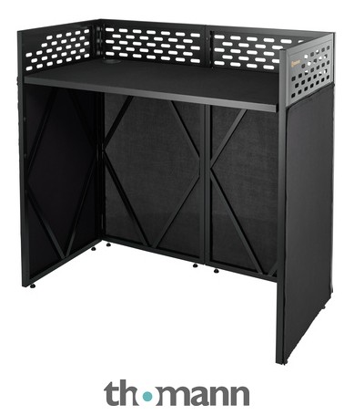 Roadworx DJ Table ALU Black – Thomann France