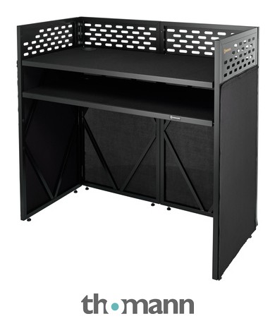 Roadworx DJ Table ALU Black Shelf – United States