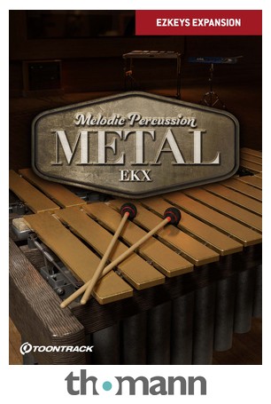Toontrack EKX Melodic Percussion - Metal – Thomann UK