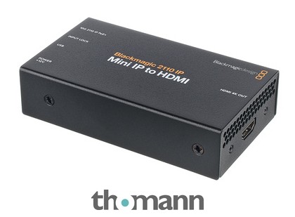 Blackmagic Design 2110 IP Mini IP to HDMI – Thomann België