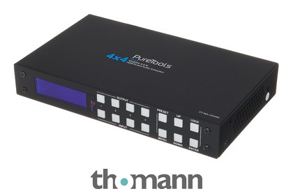 PureTools PT-MA-HD44M 4x4 4K HDMI Matrix – United States