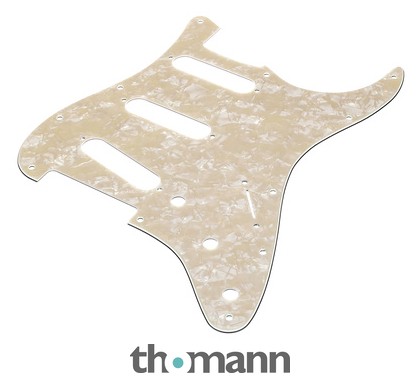 Fender 11-Hole Strat SSS Pickguard AW – United States