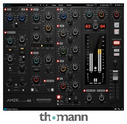 Brainworx bx_console AMEK 200 – Thomann UK