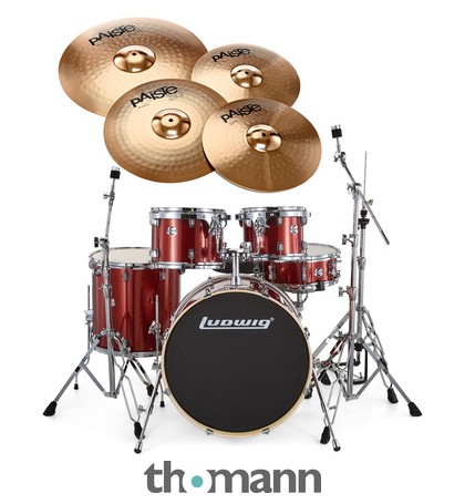 Ludwig Evolution Bundle 20" Copper S. – Thomann United States