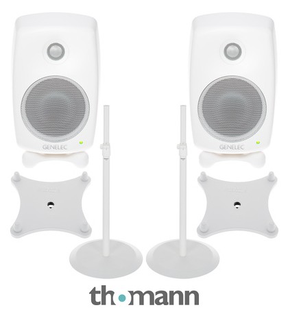 Genelec 8020 DPM Stand Bundle WH – Thomann UK
