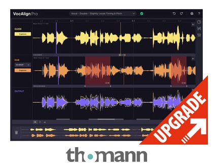 Synchro Arts VocAlign Pro Upgrade – Thomann UK