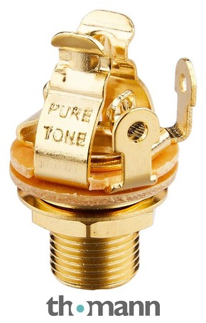 Pure Tone Mono Output Jack Gold – Thomann UK