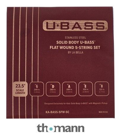 Kala Flatwound U-Bass Strings – Musikhaus Thomann