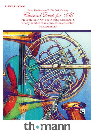 Alfred Music Publishing Classical Duets for All Flute – Thomann UK