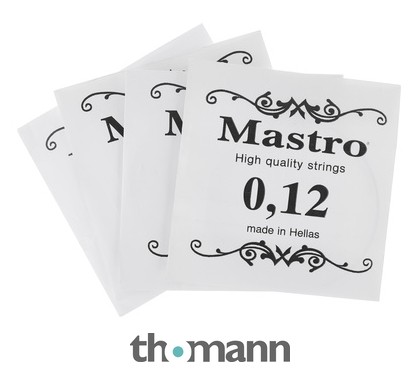 Mastro Mandola Strings Set 012 - 042 – Thomann UK