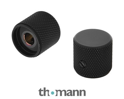 Allparts Metal Barrel Knobs Black – Thomann UK