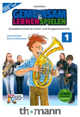 Bläser-Schulen-Verlag Gemeinsam Lernen Tenor Horn Bb – Thomann Elláda