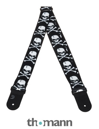 Daddario Guitar Strap 50H01 Skull – Thomann UK