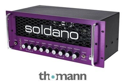 Soldano SLO-100R Rack Head – United States