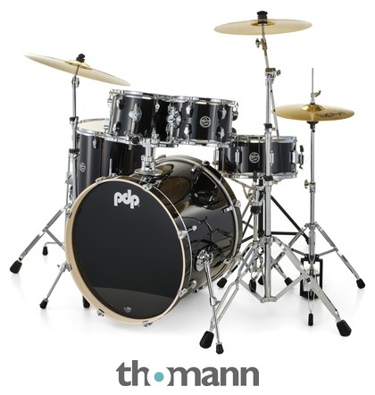 DW PDP MainStage Black Sparkle – Thomann Portuguesa