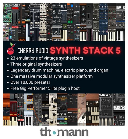 Cherry Audio Synth Stack 5 Bundle – Thomann Sverige