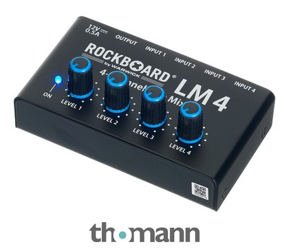Rockboard LM 4 4-Channel Line Mixer – Thomann España