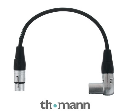 the sssnake SK233-0,3 angled XLR Patch MF – Musikhaus Thomann