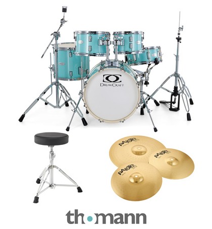 DrumCraft Series 3 Junior TQS Paiste Set – Thomann UK