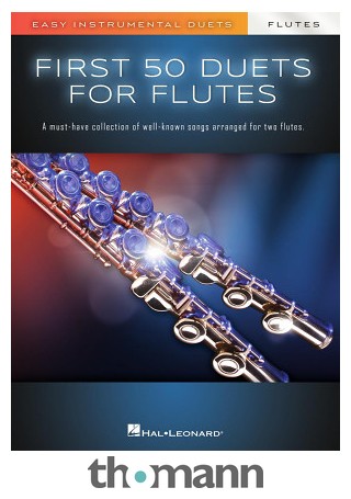 Hal Leonard First 50 Duets Flute – United States