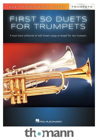 Hal Leonard First 50 Duets Trumpet – Thomann Sverige