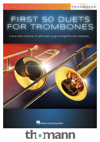 Hal Leonard First 50 Duets Trombone – Thomann France