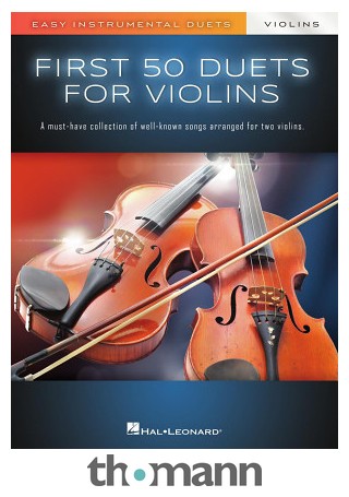 Hal Leonard First 50 Duets Violin – Musikhaus Thomann