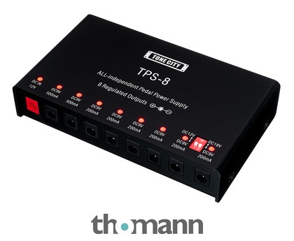 Tone City TPS-08 - Multi Power Supply – United States
