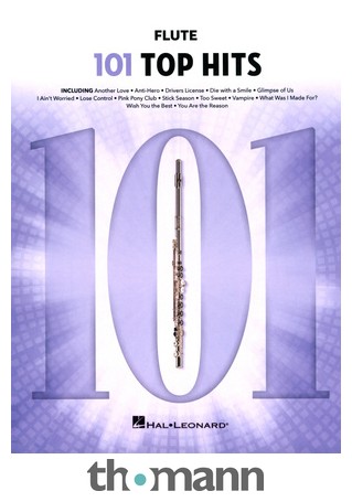 Hal Leonard 101 Top Hits for Flute – Thomann France