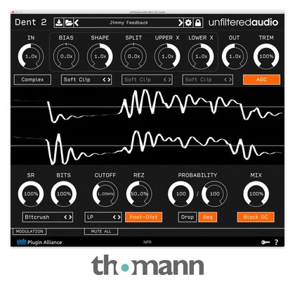 Plugin Alliance Unfiltered Audio Dent 2 – Thomann UK