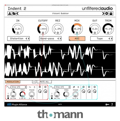 Plugin Alliance Unfiltered Audio Indent 2 – Thomann UK